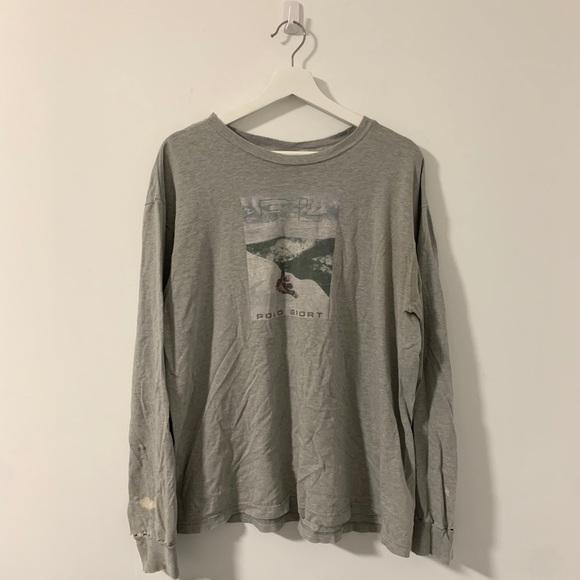Polo Ralph Lauren | Shirts | Vintage 9s Ralph Lauren Polo Sport Long Sleeve T Shirt | Poshmark